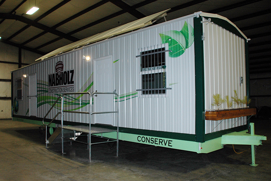 Sustainable Jobsite Trailer Unveiled by Nabholz