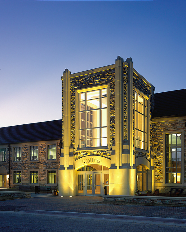 University of Tulsa Collins Hall by Nabholz