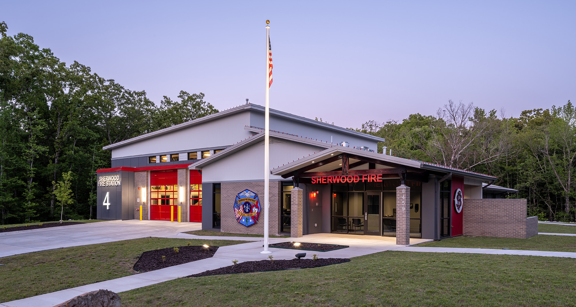Sherwood Fire Station #4 by Nabholz